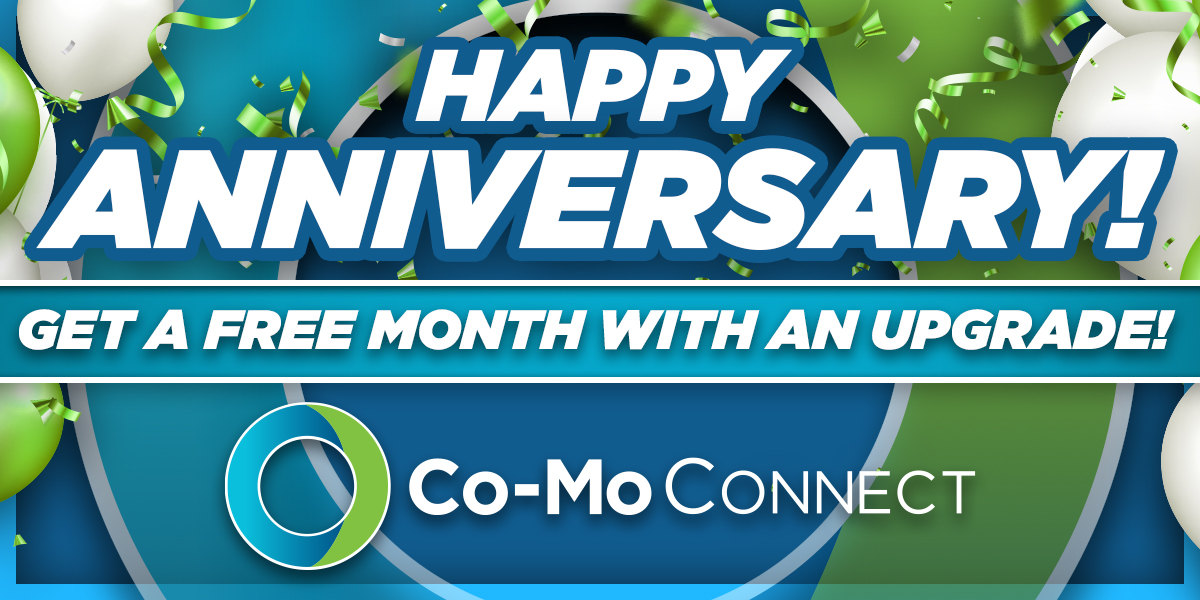 2-Month Anniversary Upgrade Deal - Co-Mo Connect